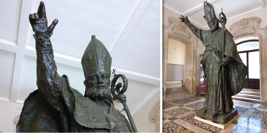 Il Sedile ospiterà la statua restaurata